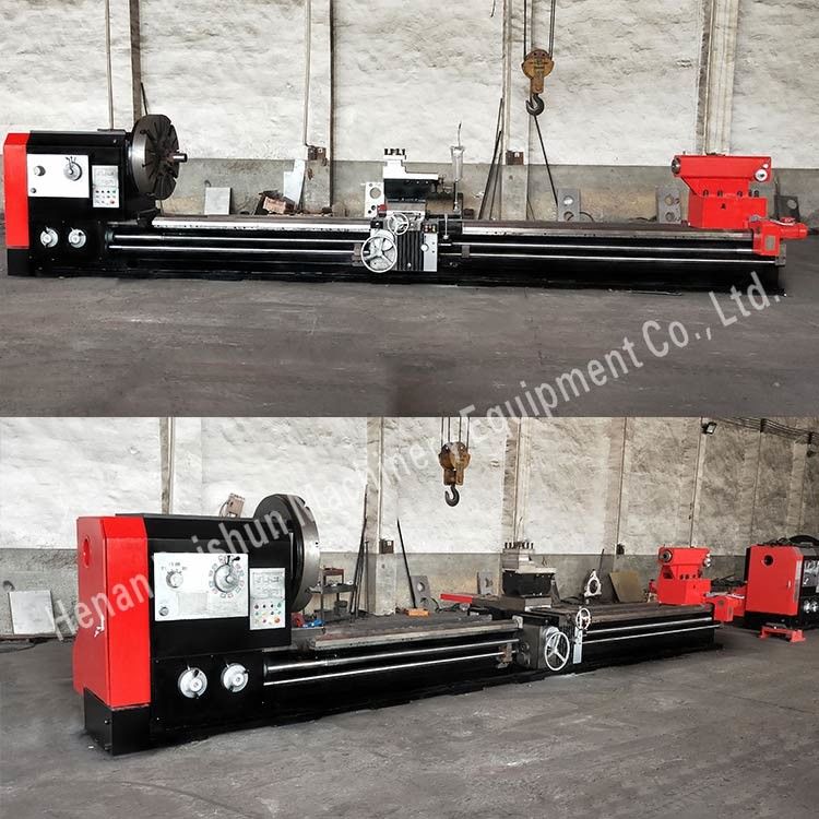 Extra Large Size Heavy Duty Engine Lathe Horizontal Conventional Lathe ...
