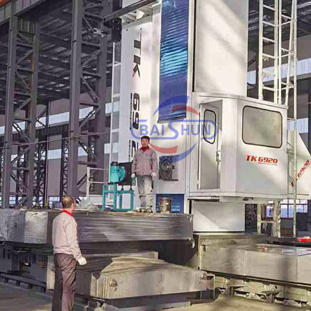 Large Tk69 Heavy Duty Horizontal Cnc Boring Mill Floor Type Hight-Speed ...