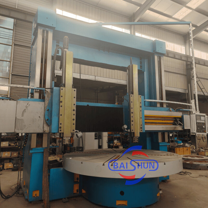 CNC Vertical Lathe Machine 4000mm Turning Diameter Double Column