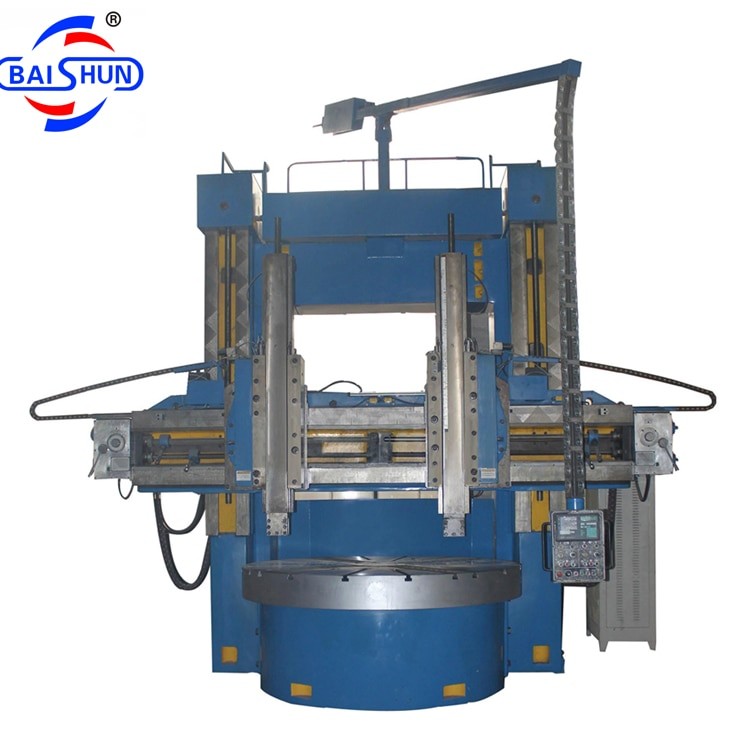 C5225 Spindle Vertical Lathe Machine Conventional Manual Type Double Column