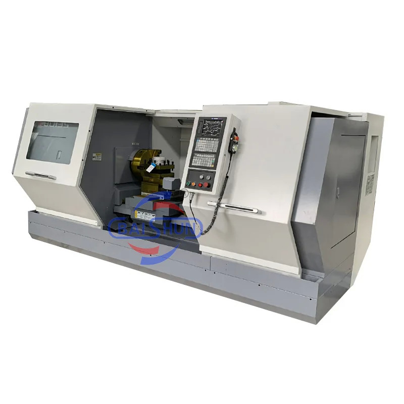 Hard Guideway Ck6140 Ck6150 Metal Flat Bed Cnc Lathe Machine Oil
