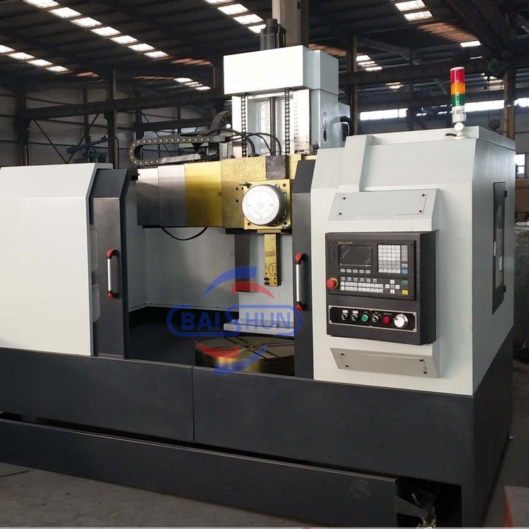 Vmc 3 Axis Cnc Vertical Milling Machine Center Metal Automatic Single Colum