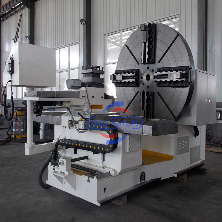 Convention Floor Type Flange Lathe Machine Face Lathe Metal Surfacing Lathe
