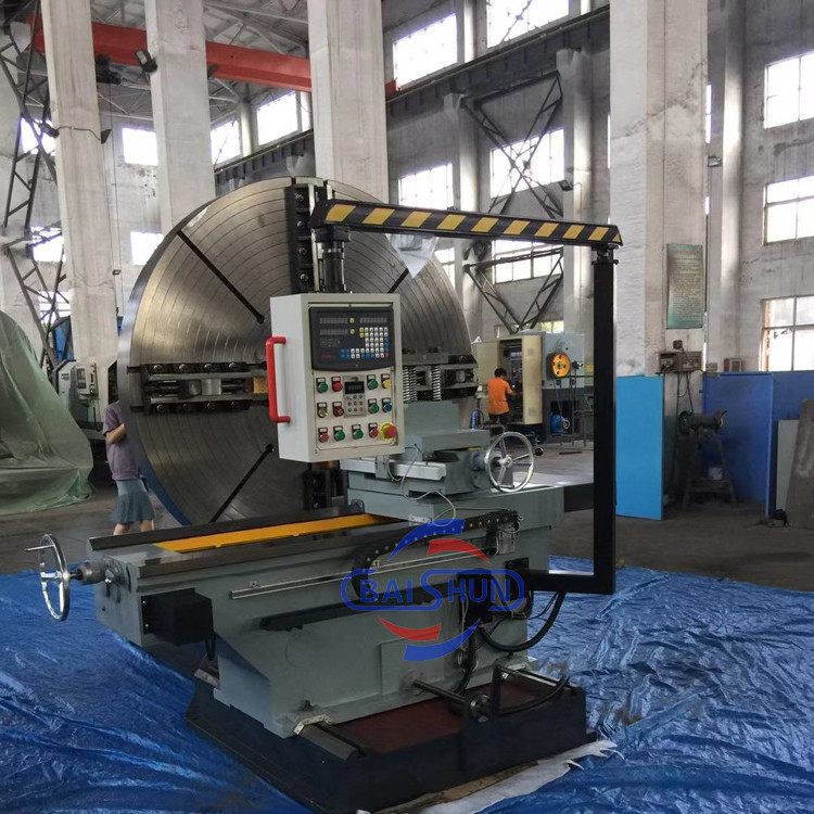 Conventional Metal Disc Turning Facing Lathe Machine Flange Engine Lathe