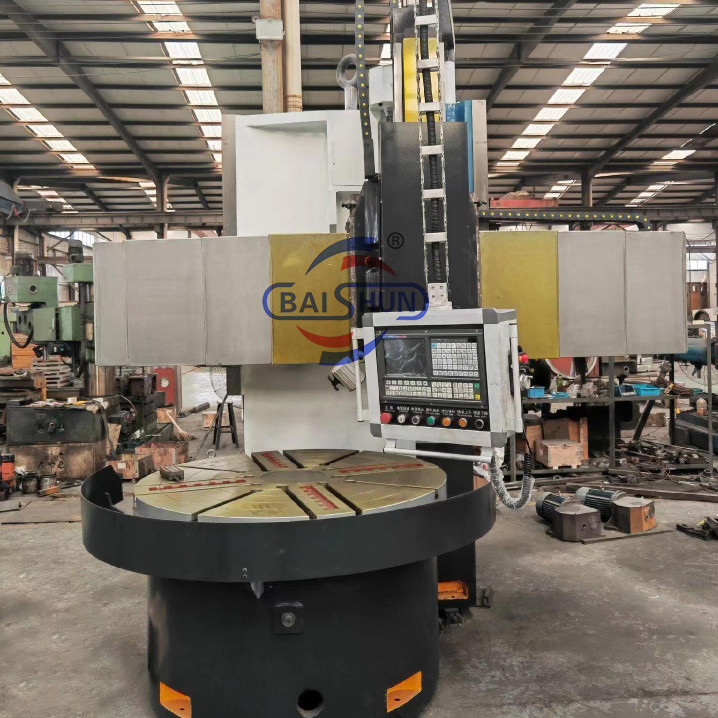 Chinese VTL Cnc Vertical Lathe With C Axis For Turning Customized ...