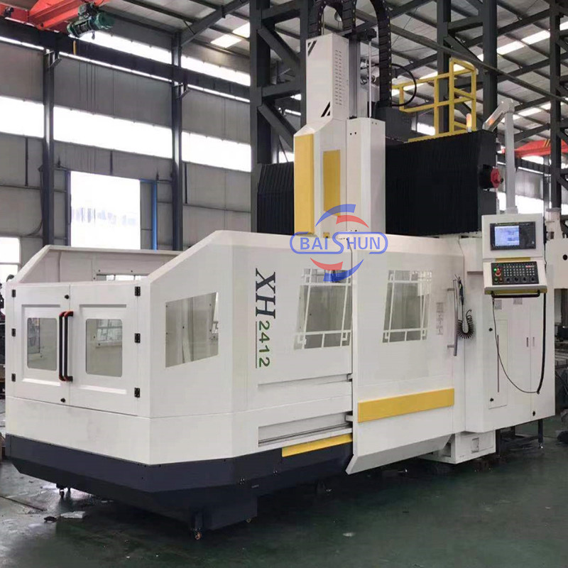 XH2420 CNC Milling Machine 2000x4000mm Table 10000kg Capacity