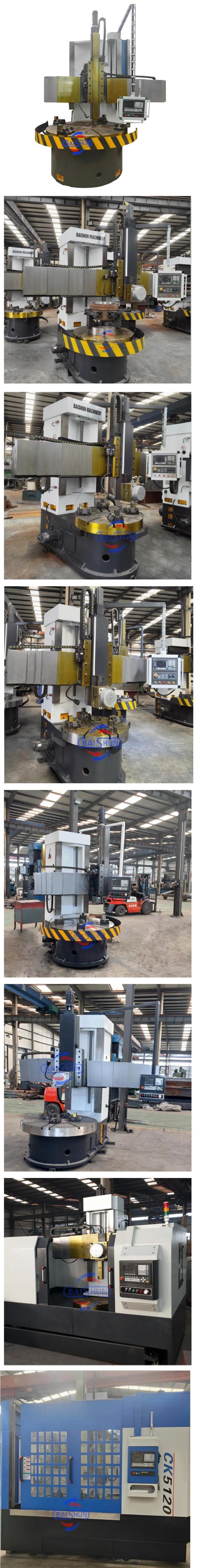 Henan Torno Mecanico Vertical Carousel CK5125 CNC Lathes Machine Turning